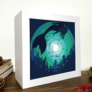 Nixie Shadow Box 3D Svg Nixie 3D Svg ,nixie 3D Box Svg ,nixie Light Box ...