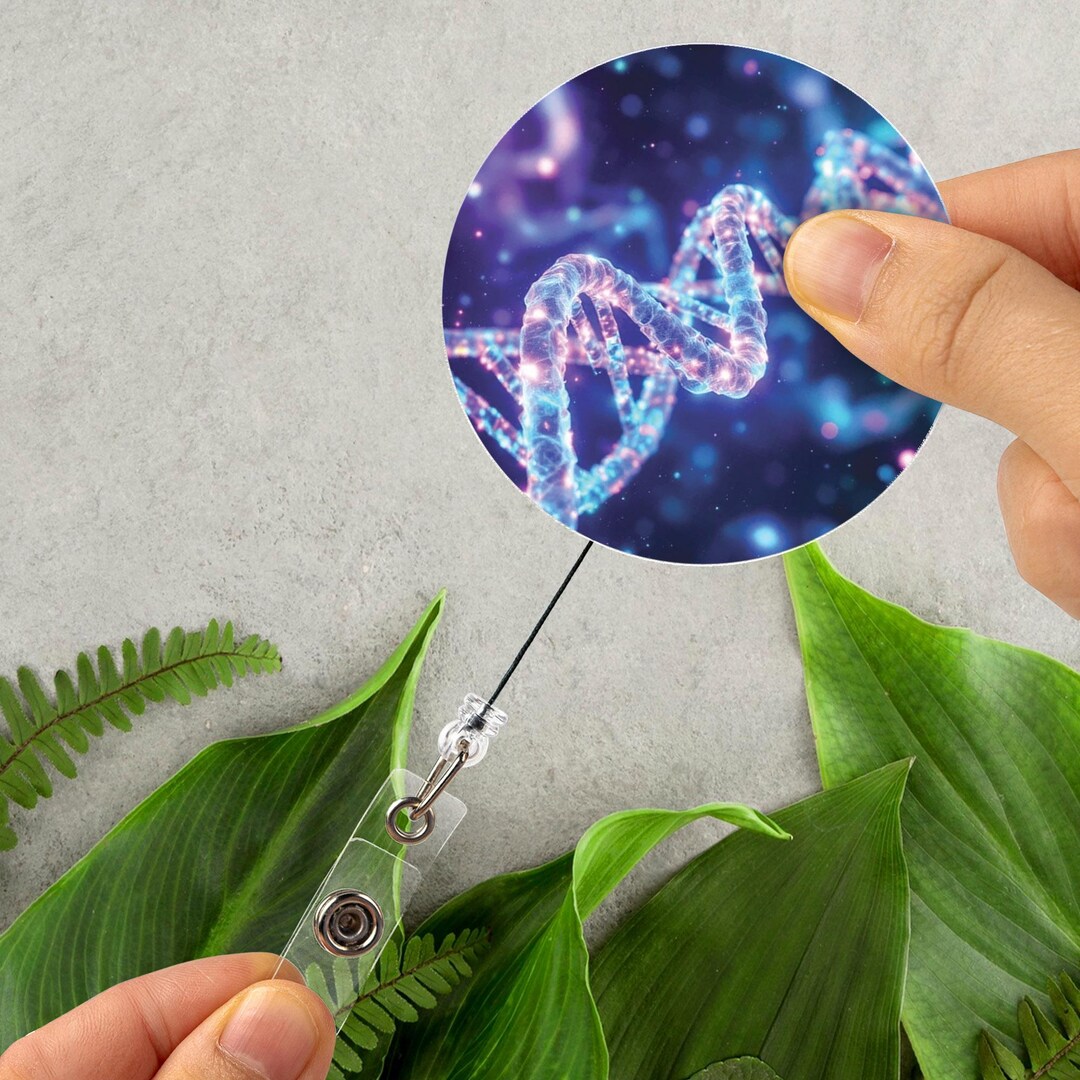 DNA Badge Reel, Science Teacher Gift D2N513 - Etsy