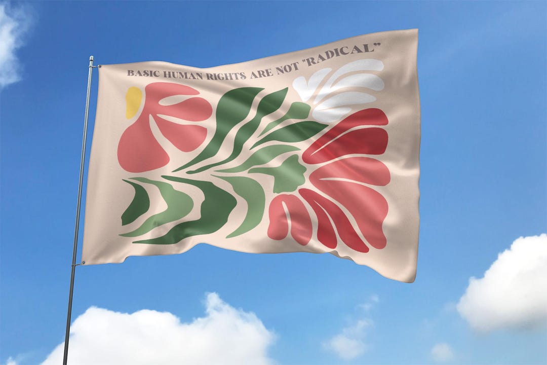 Human Rights Flag Political House Flag for Democrat, Equality Womens ...