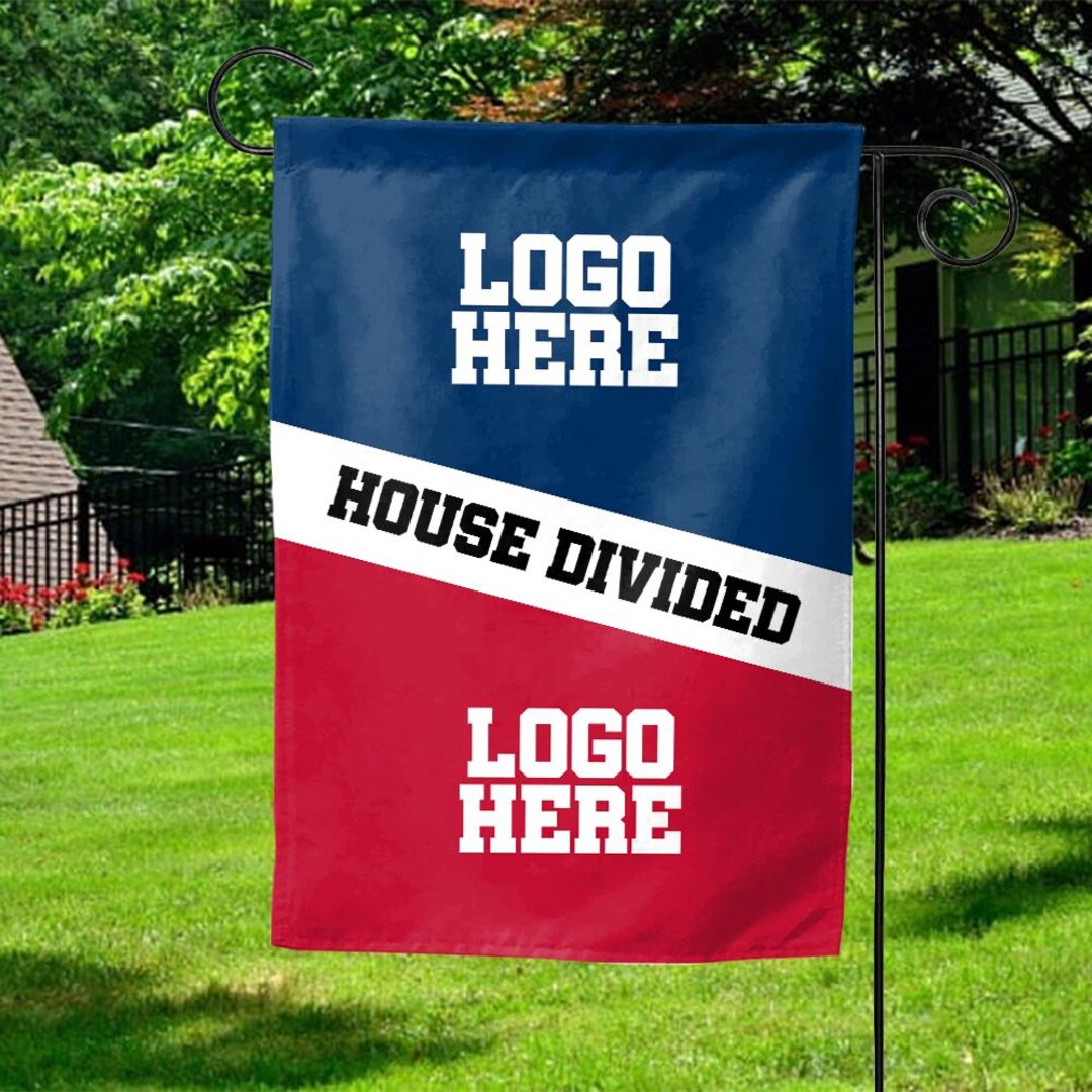 Custom House Divided Flag, College Football, College Flag, Football ...