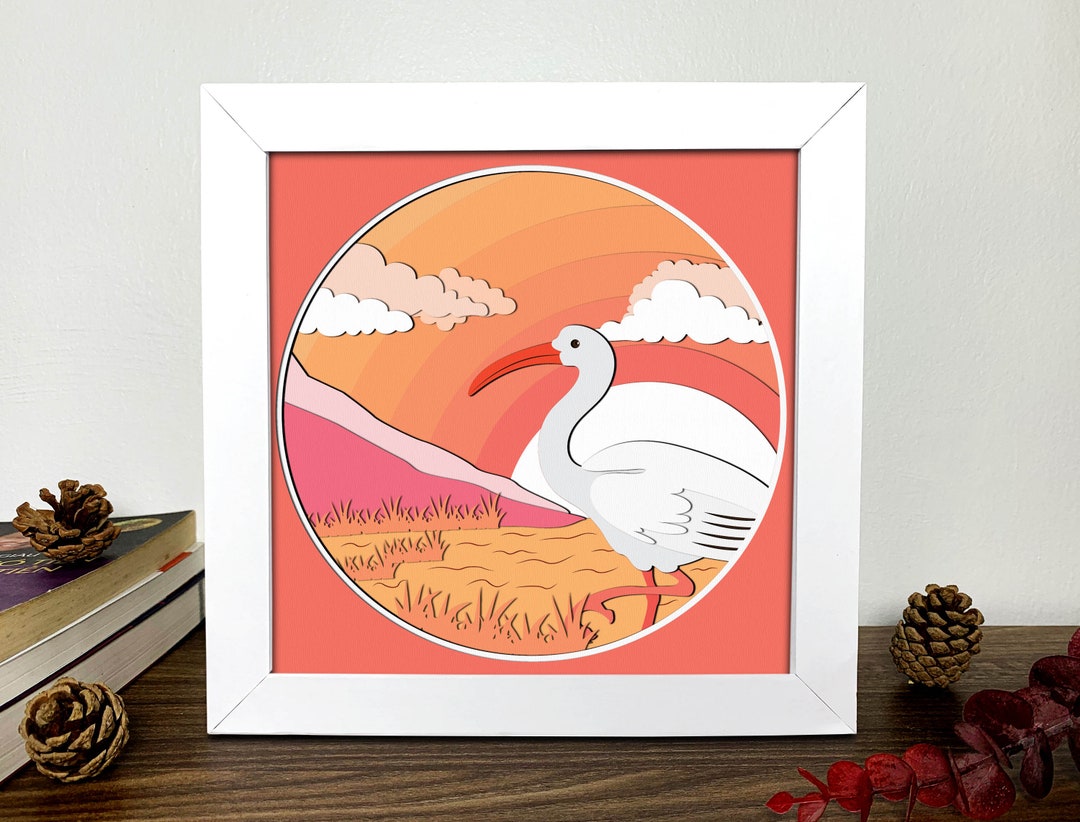 Birds Shadow Box Svg, Birds SVG ,birds 3D Svg,birds Box Svg,birds Light ...