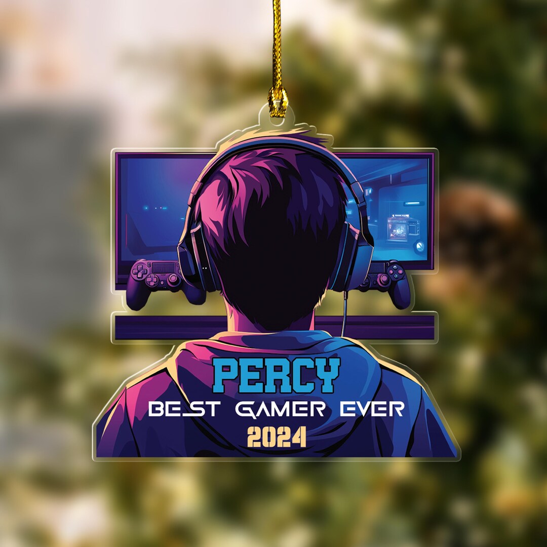 Personalized Playing Video Game,gamer Boy Controller Addict,gamer ...