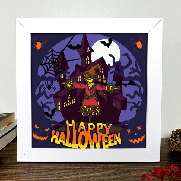 Horror Light Box Template - Etsy