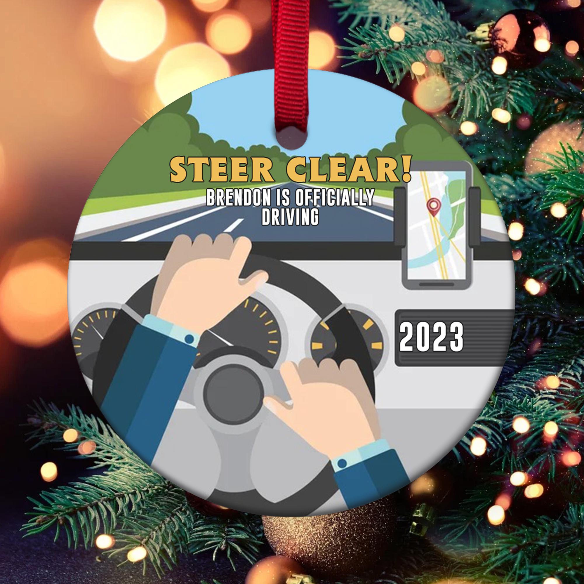 Personalized New Driver Ornament, New Driver Christmas Ornament, First ...