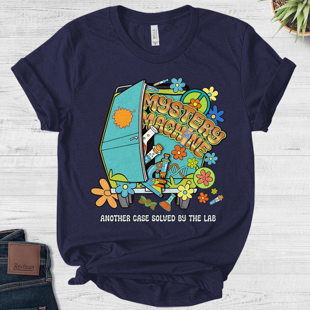 Retro Medical Lab Tech Shirt,lab Week 2025 Mystery Machine of ...