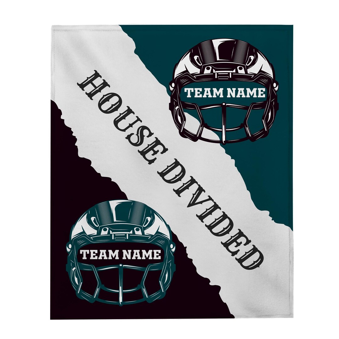 Custom House Divided Blanket, House Divided Baseball, Basketball Team ...