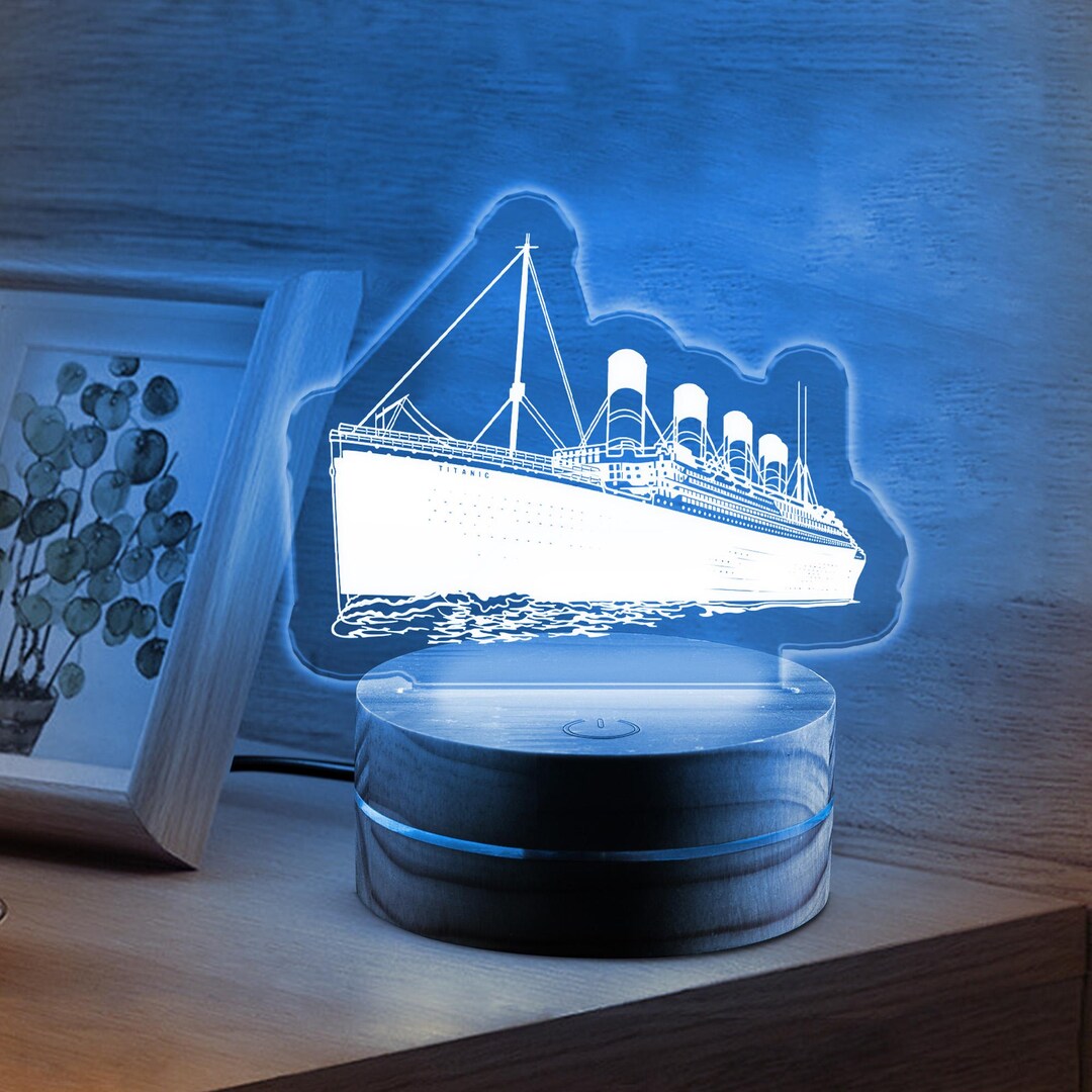 Custom Ship Gift | Personalized Plexiglass Designs With Led Light ...