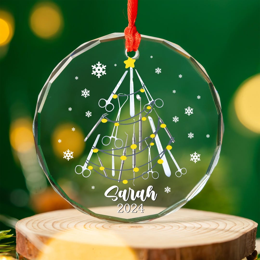 Surgical Tech Christmas Ornament, Surgical Tech Gift, Coworker ...