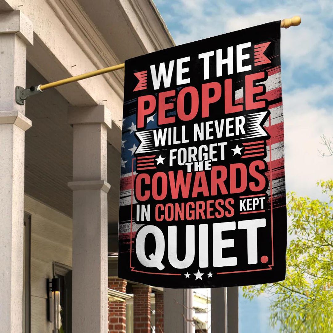 We the People Will Never Forget Garden Flag, Never Forget Cowards in ...