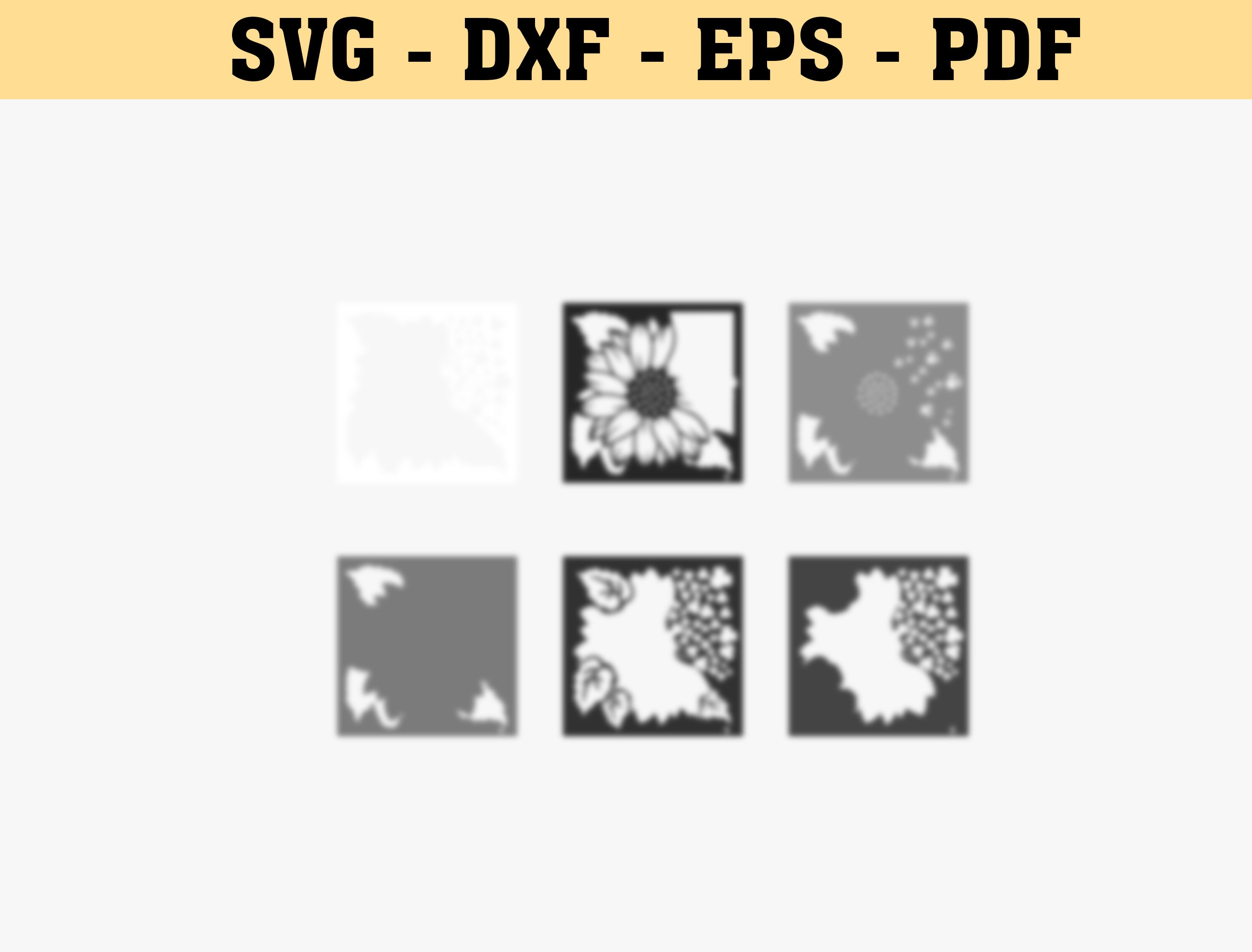 Sunflower Shadow Box Svgsunflower SVG Flower 3D Svg flower - Etsy Australia