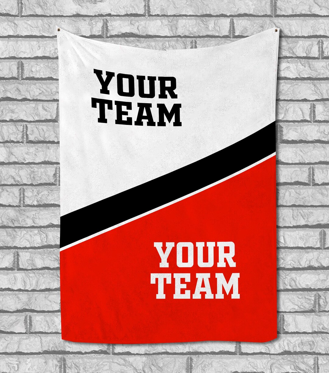 Custom House Divided Blanket,house Divided Sport Blanket,house Devided ...
