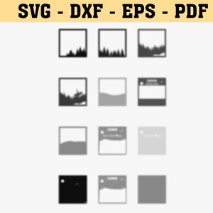 Endor Sanctuary Moon Inner Zuma Region Shadow Box Svg,endor 3D Svg,star ...