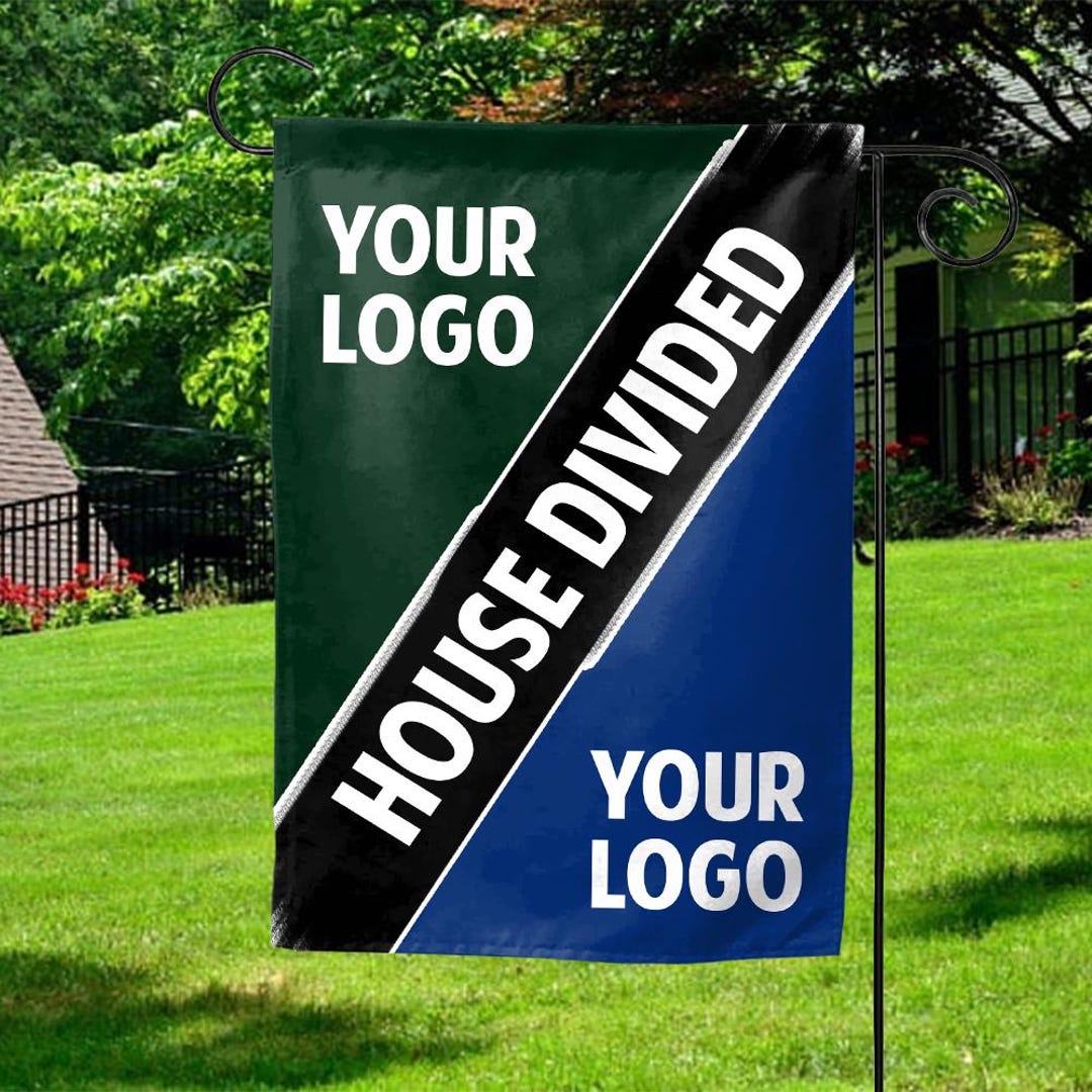 Custom House Divided Flag, Custom Flag, House Divided Flag, Flag ...