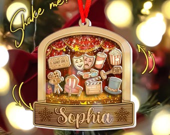 Theater Performance Christmas Ornament - Personalized Customized ...