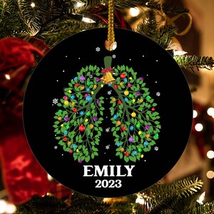 Respiratory Therapist Ornament, Respiratory Therapy Christmas 2023 ...