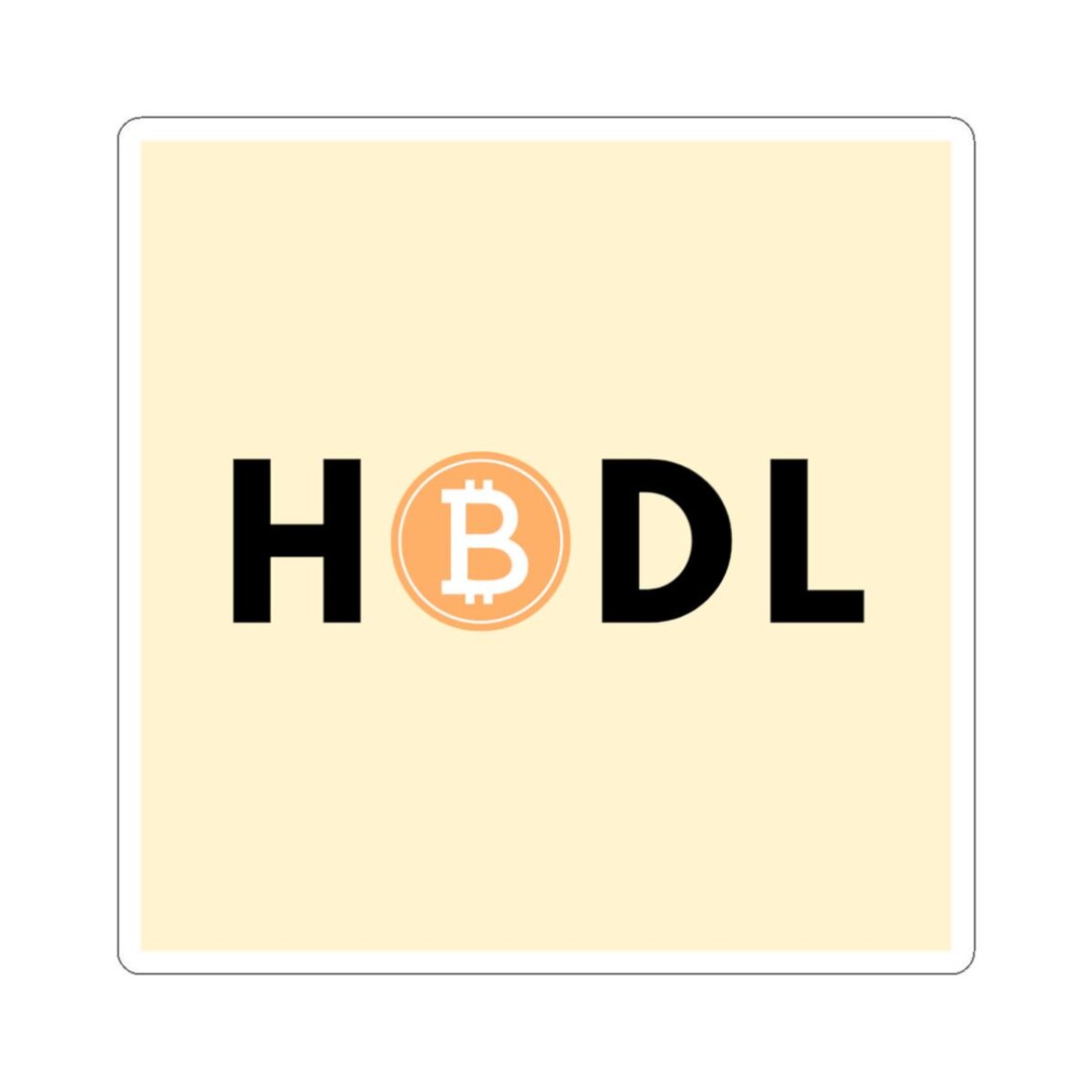 Bitcoin Cryptocurrency Stickers: Glossy Vinyl Decals for Crypto ...