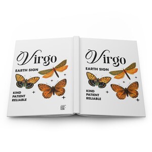 Virgo Zodiac Sign Journal, Astrology Notebook, Constellation Diary ...