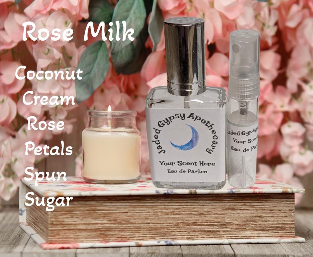 Rose Milk Eau De Parfum, Sweet Floral Perfume Spray, Roses, Berries ...