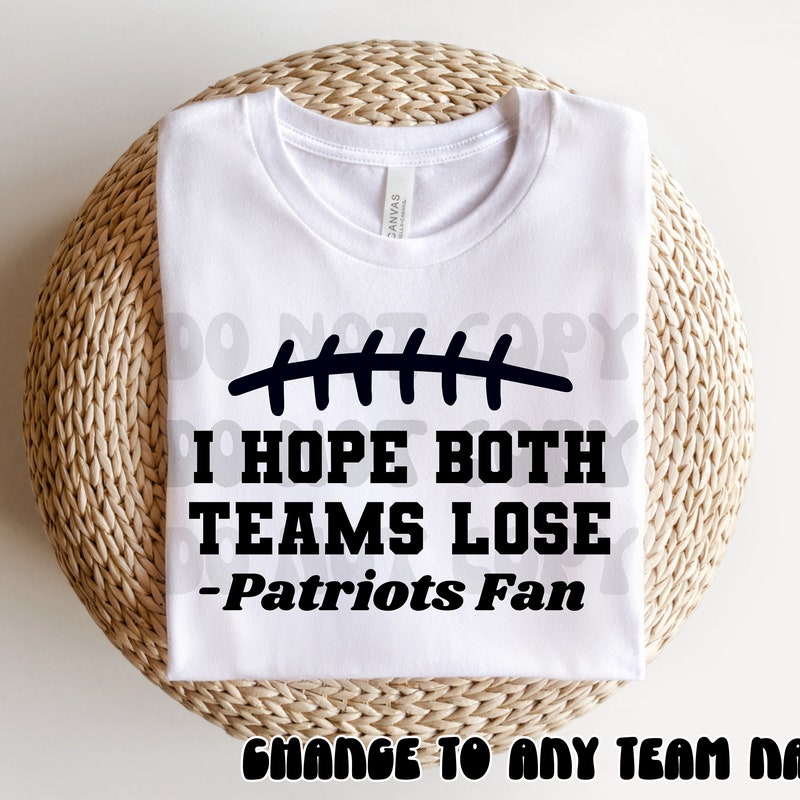 I Hope Both Teams Lose - Etsy