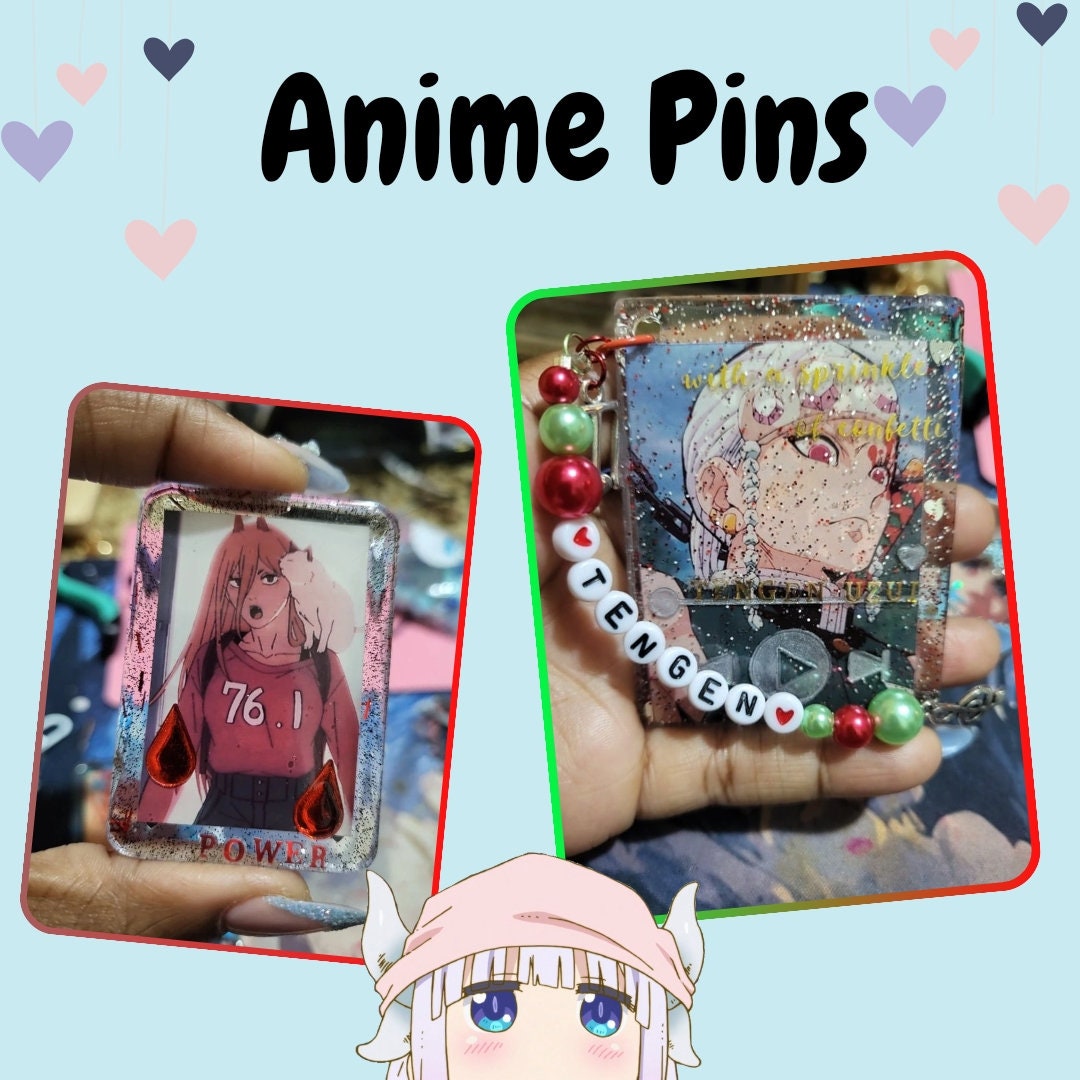 Personalize Anime Pins - Etsy