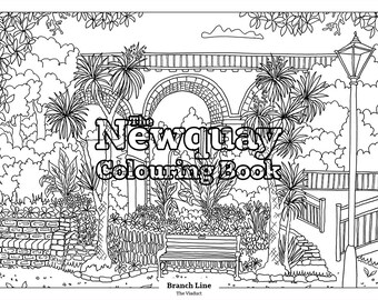 PDF Print, Cornish Cottage, Colouring In, Adults Colouring Book, Kids ...