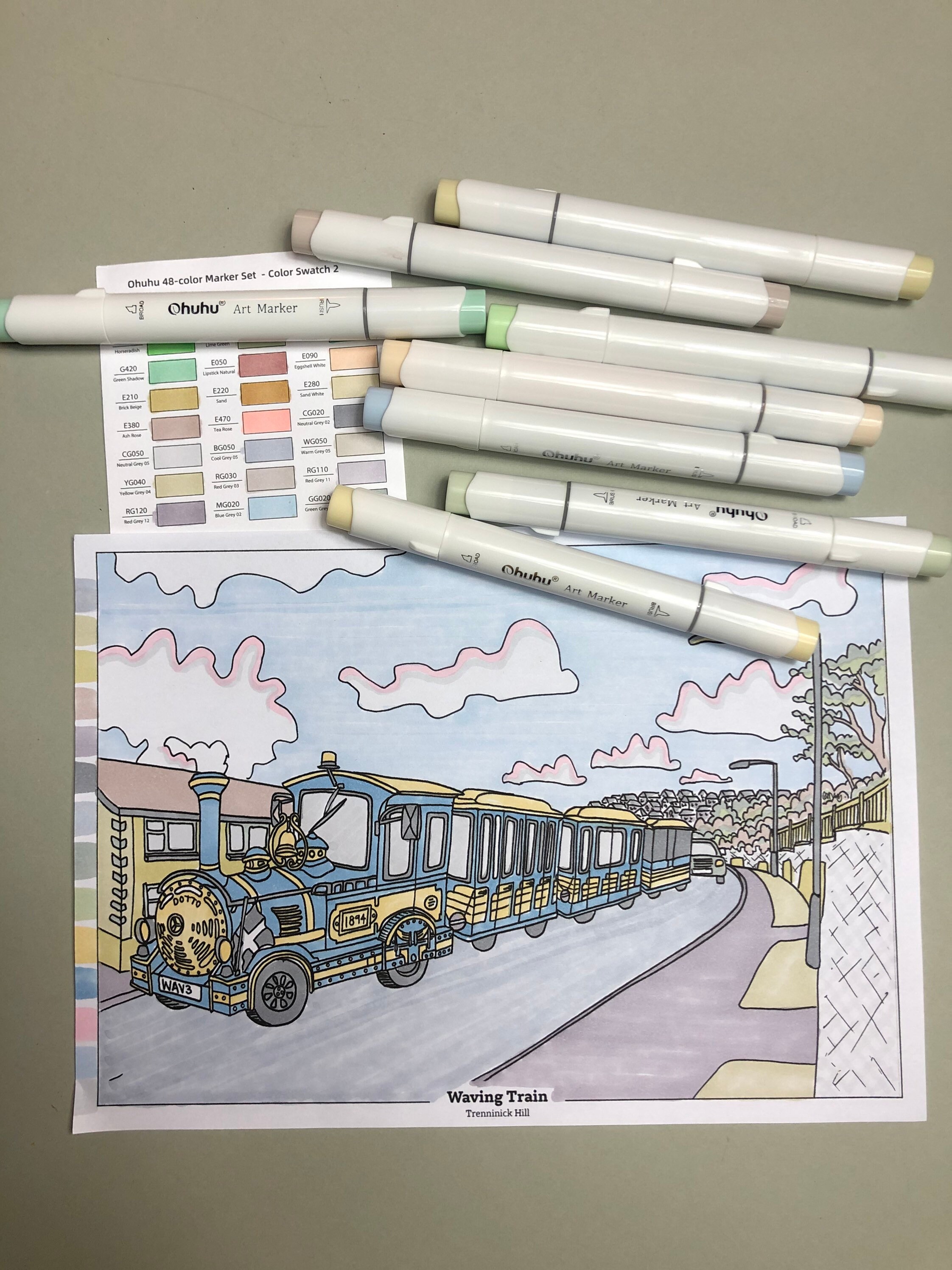 Newquay Colouring Book, Colouring In, Adults Colouring Book, Kids ...
