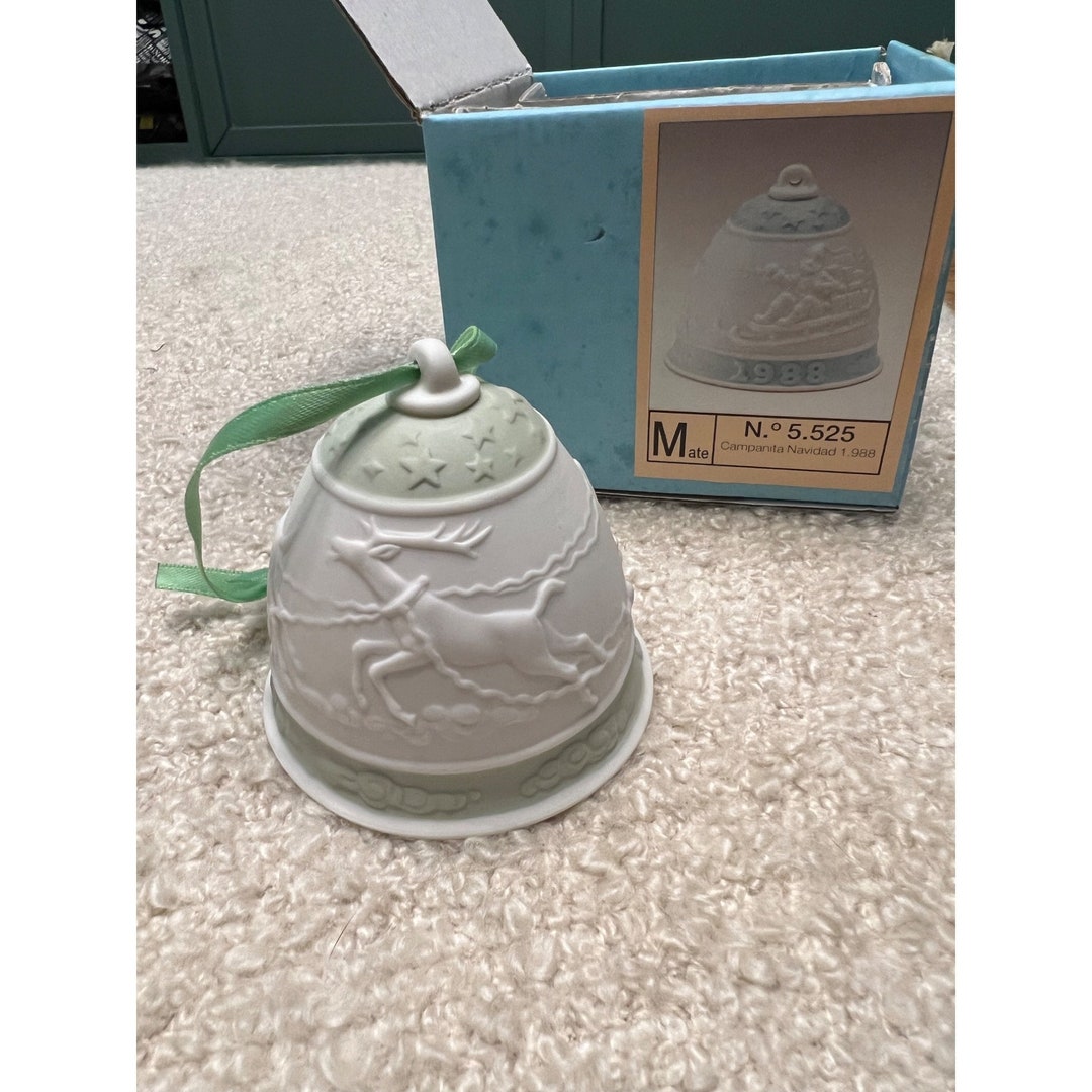 Set of 9 Lladro Christmas Bells (1987-1996 (sans 1989)) - Etsy