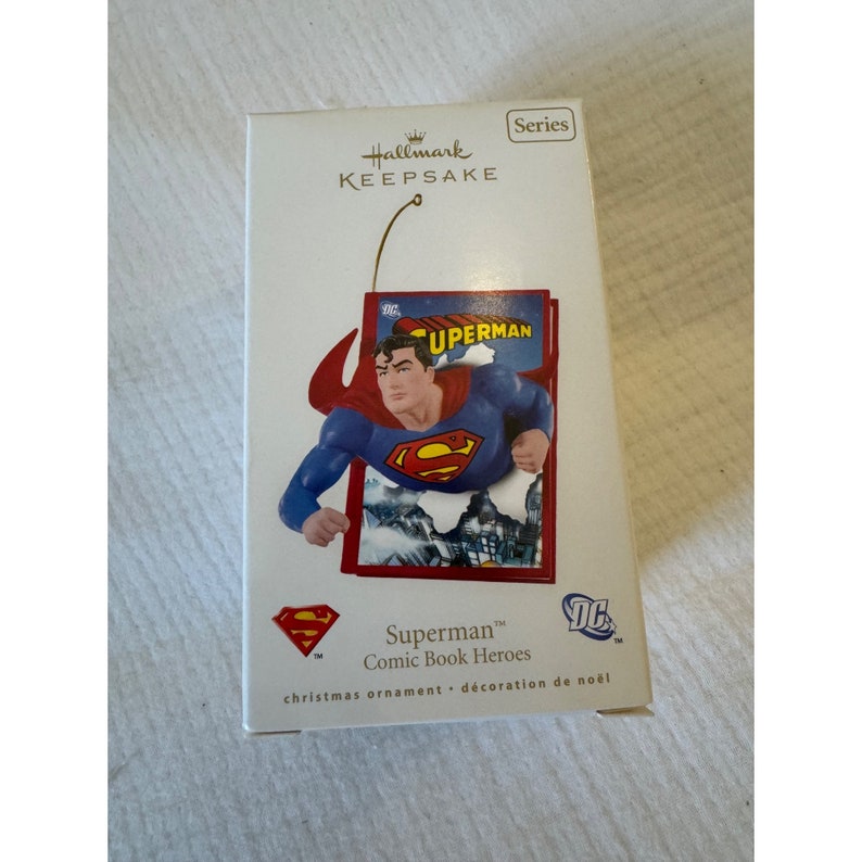 Hallmark Ornament Superman Comic Book Heroes #1 - Etsy