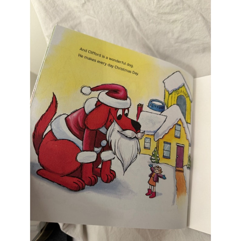 Clifford's Christmas by Norman Bridwell - Etsy