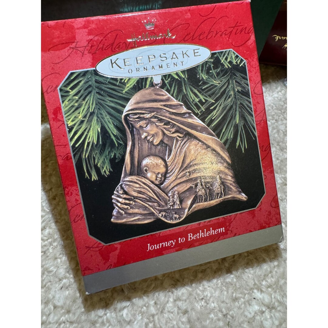 Hallmark Keepsake Ornament 1998 Journey to Bethlehem Sculpted by Duane ...