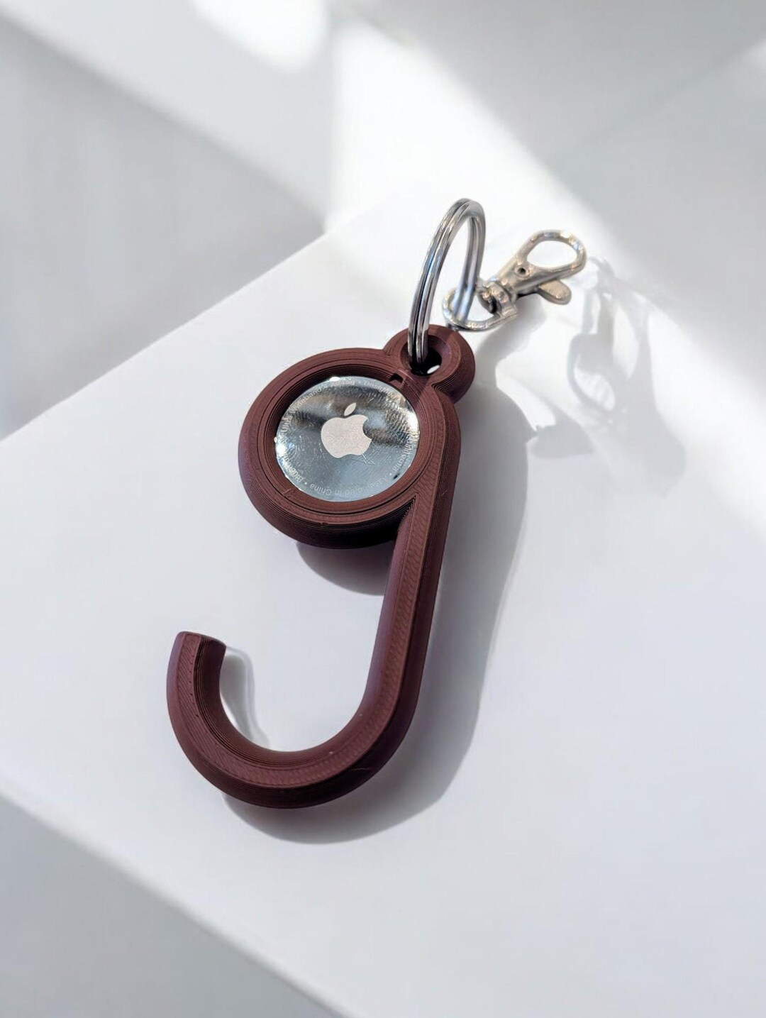 Apple AirTag Keychain Case With Built in Hook - Strong and Unique ...