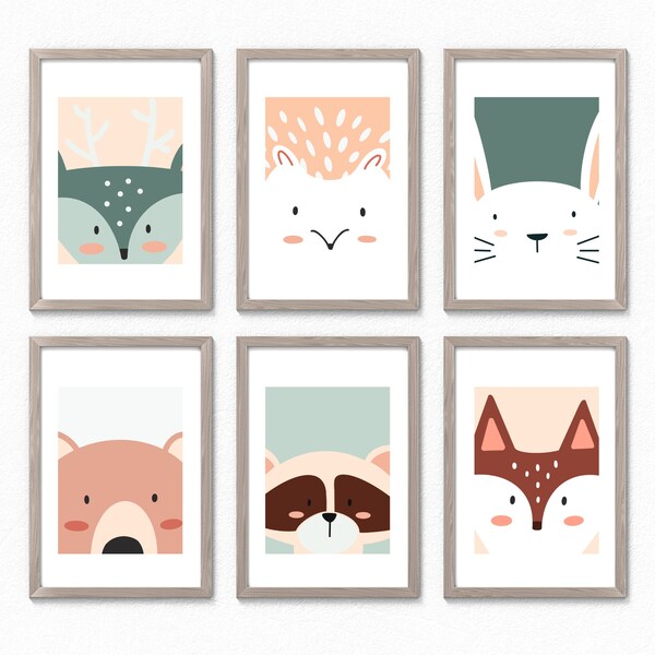 Modern Animal Art - Etsy
