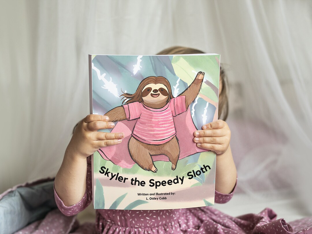 Skyler the Speedy Sloth, Children's Book, Children's Book With ...