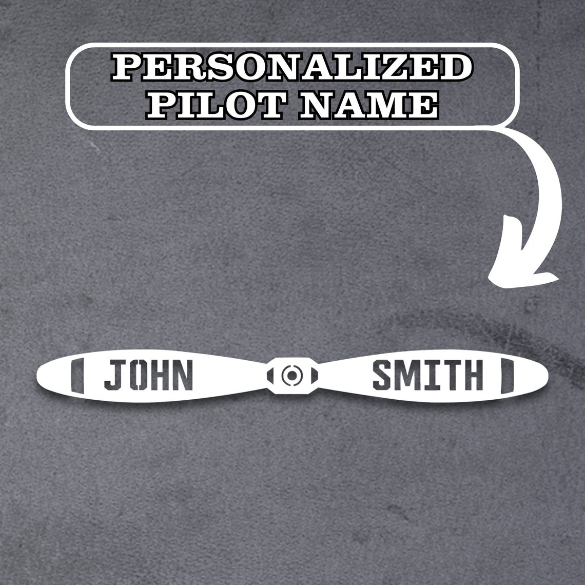 Airplane Prop Metal Sign | Metal Aviation Sign | Airplane Hangar Sign ...