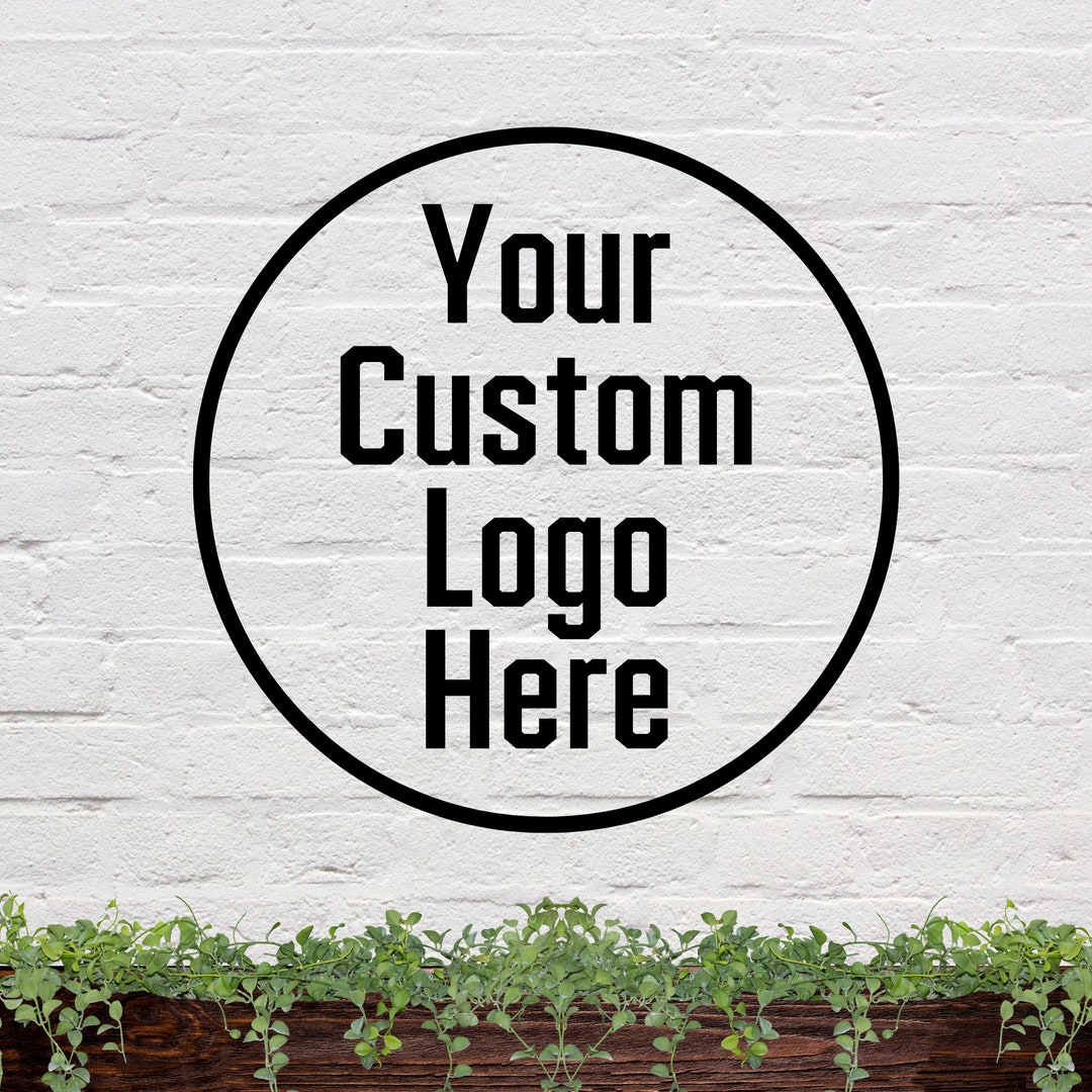 Custom Logo Metal Sign, Business Logo Sign, Metal Logo Sign, Custom ...