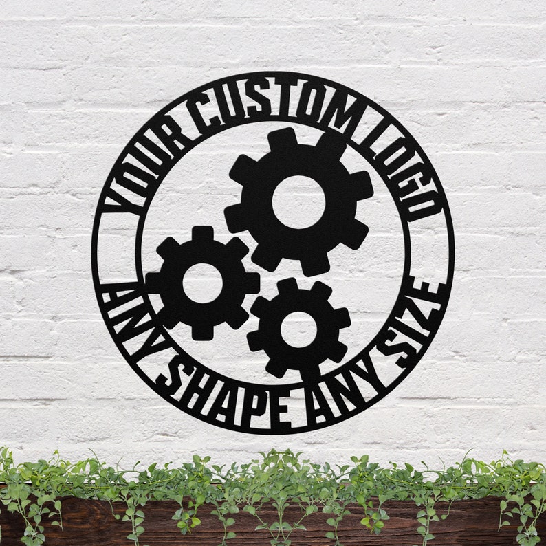 Custom Logo Sign | Logo Metal Sign | Custom Metal Logo Sign | Create ...