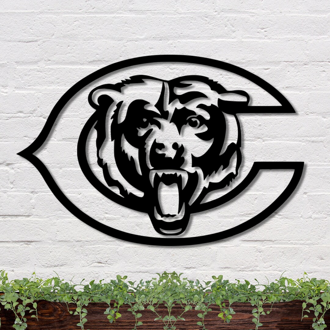 Chicago Bears, Bears Sign, Bears Wall Art, Chicago Bears Fan Gift ...