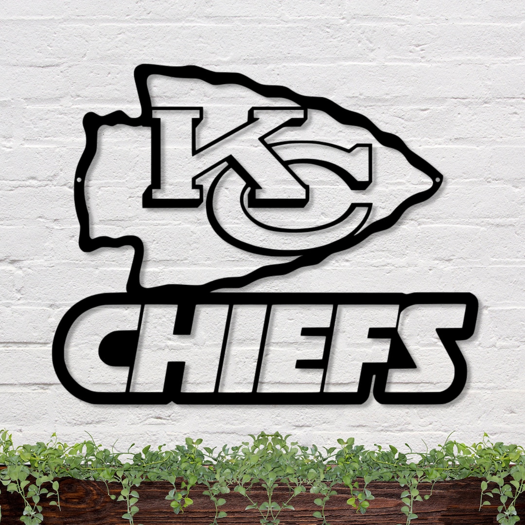 Kansas City Chiefs, Kansas City Chief Sign, Chiefs Sign, Kansas City Chiefs Gift, Kansas City ...