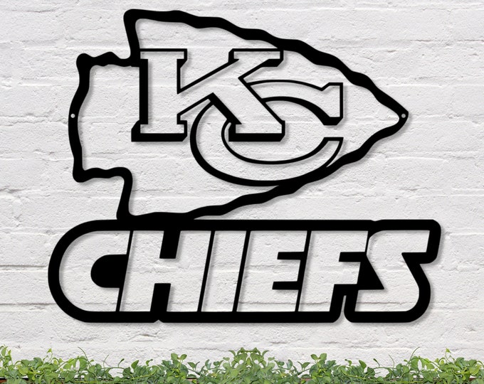 12 Diameter Kansas City Chiefs Officially Licensed Pro Football Sign ...