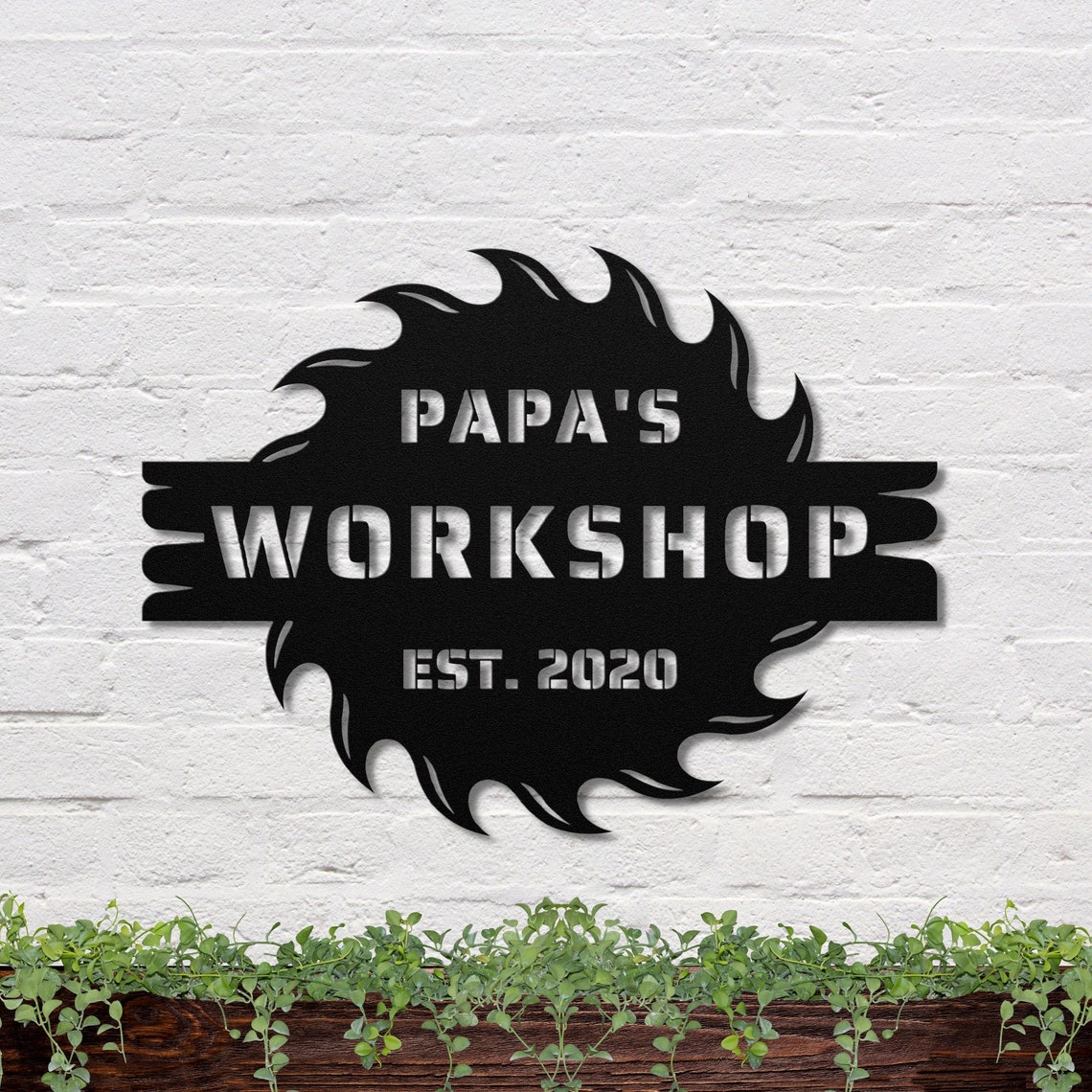 Custom Papa's Workshop Saw Sign Custom Saw Sign - Etsy