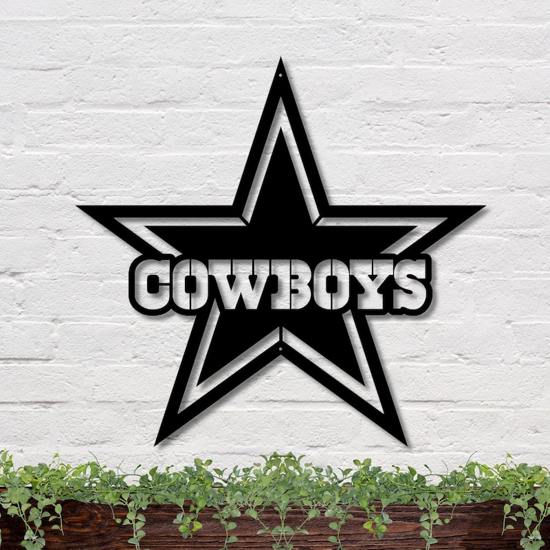 Custom Dallas Cowboy Sign - Etsy