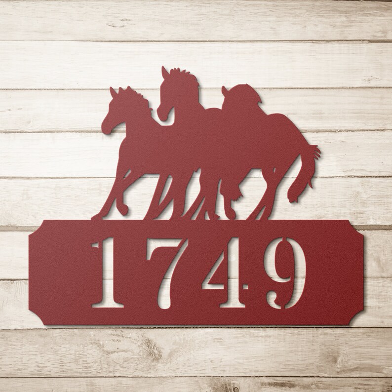 Custom Horse Address Sign Custom Horse Sign Horse Welcome - Etsy