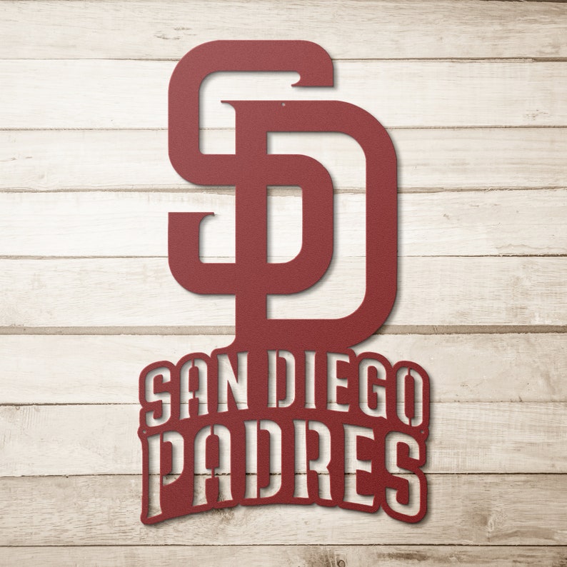 San Diego Padres, San Diego Padres Sign, Padres Wall Art, Padres Fan ...