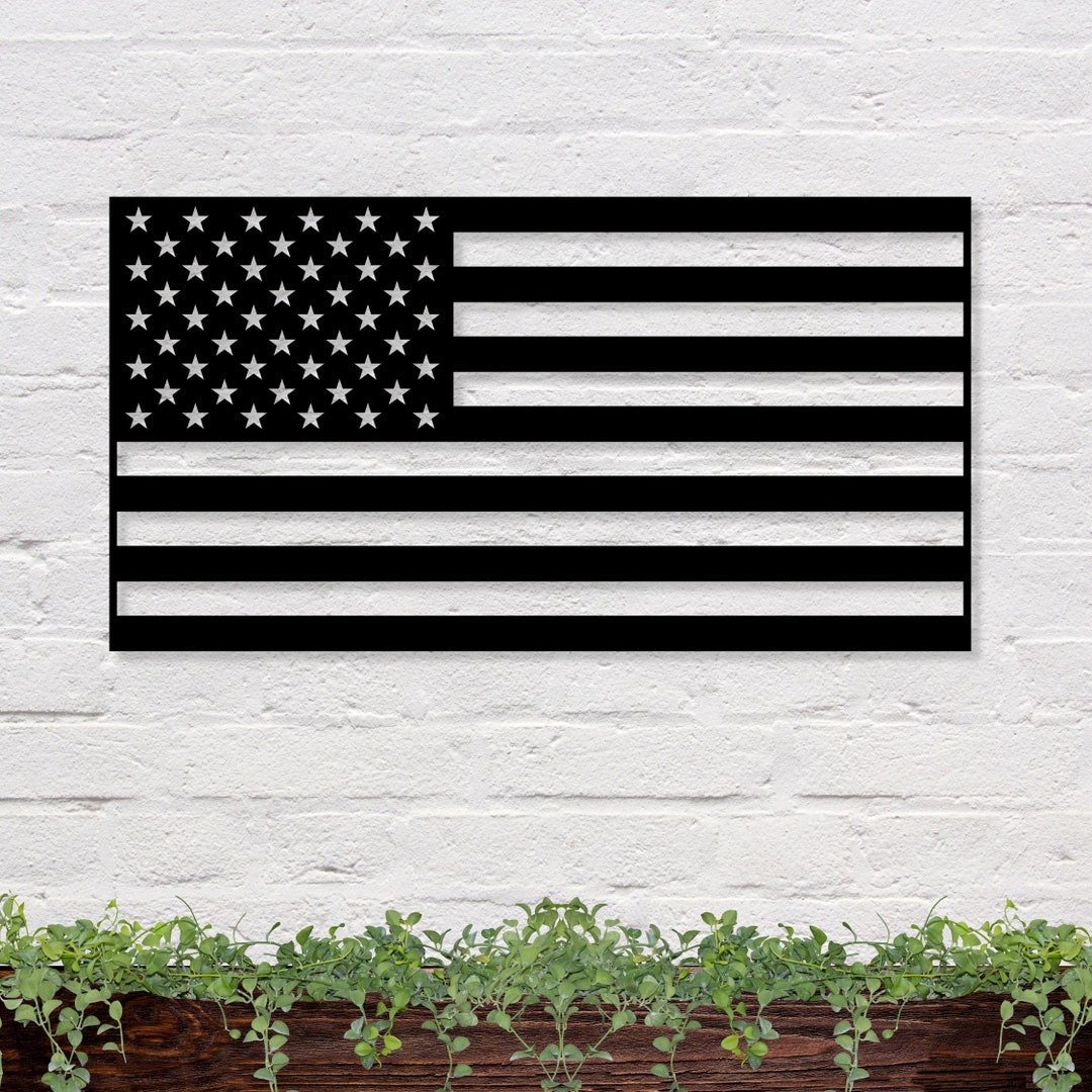 American Flag | Metal American Flag | Custom American Flag Sign ...