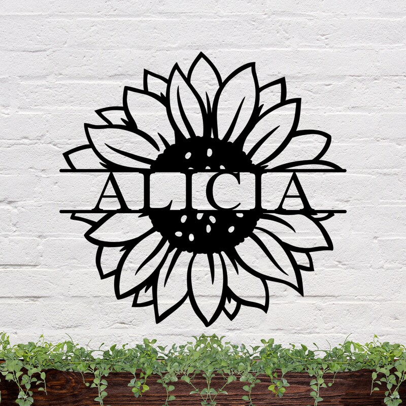 Sunflower Sign - Etsy