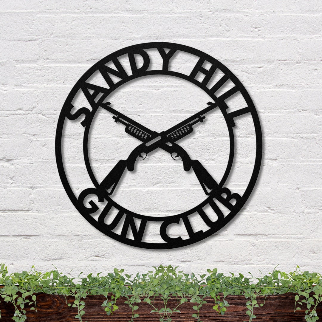 Custom Shotgun Sign, Metal Hunting Camp Sign, Duck Camp Sign, Hunting ...