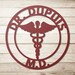 Personalized Metal Doctor Sign, Custom Healthcare Office Decor - Etsy