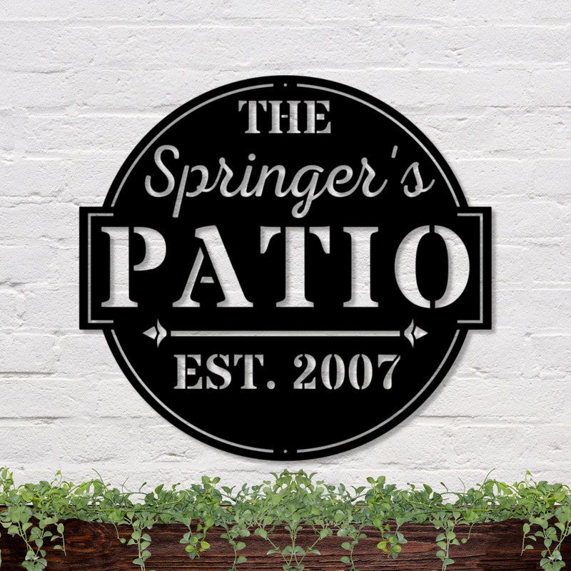 Patio Signs - Etsy