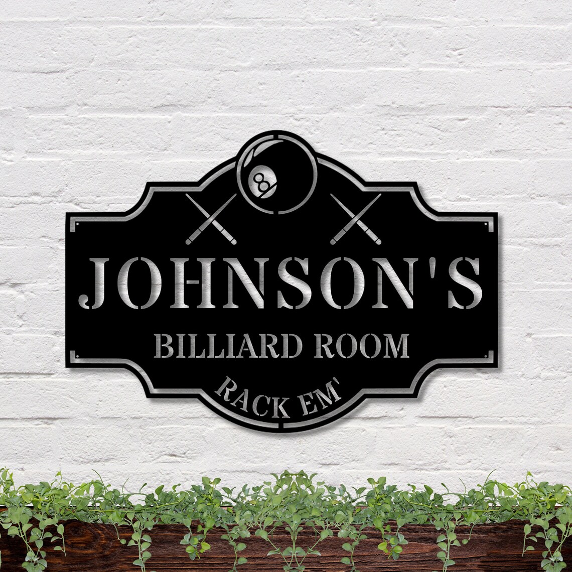 Pool Room Sign Pool Table Sign Billiard Room Sign Custom - Etsy