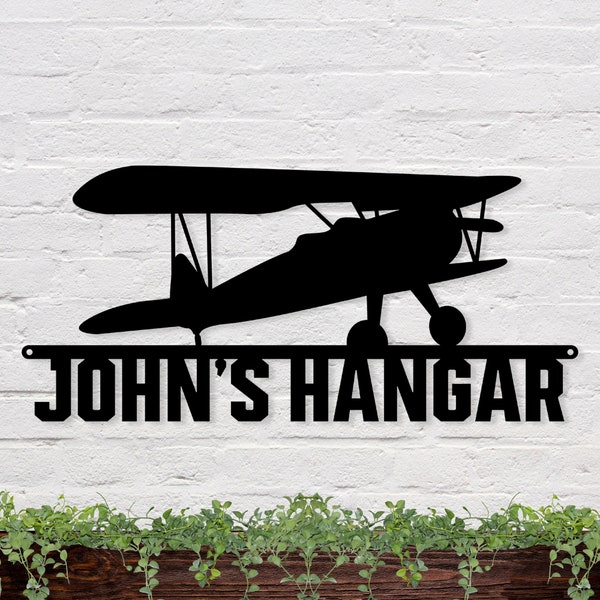 Farmhouse Aviation Airplane Name Art - Etsy